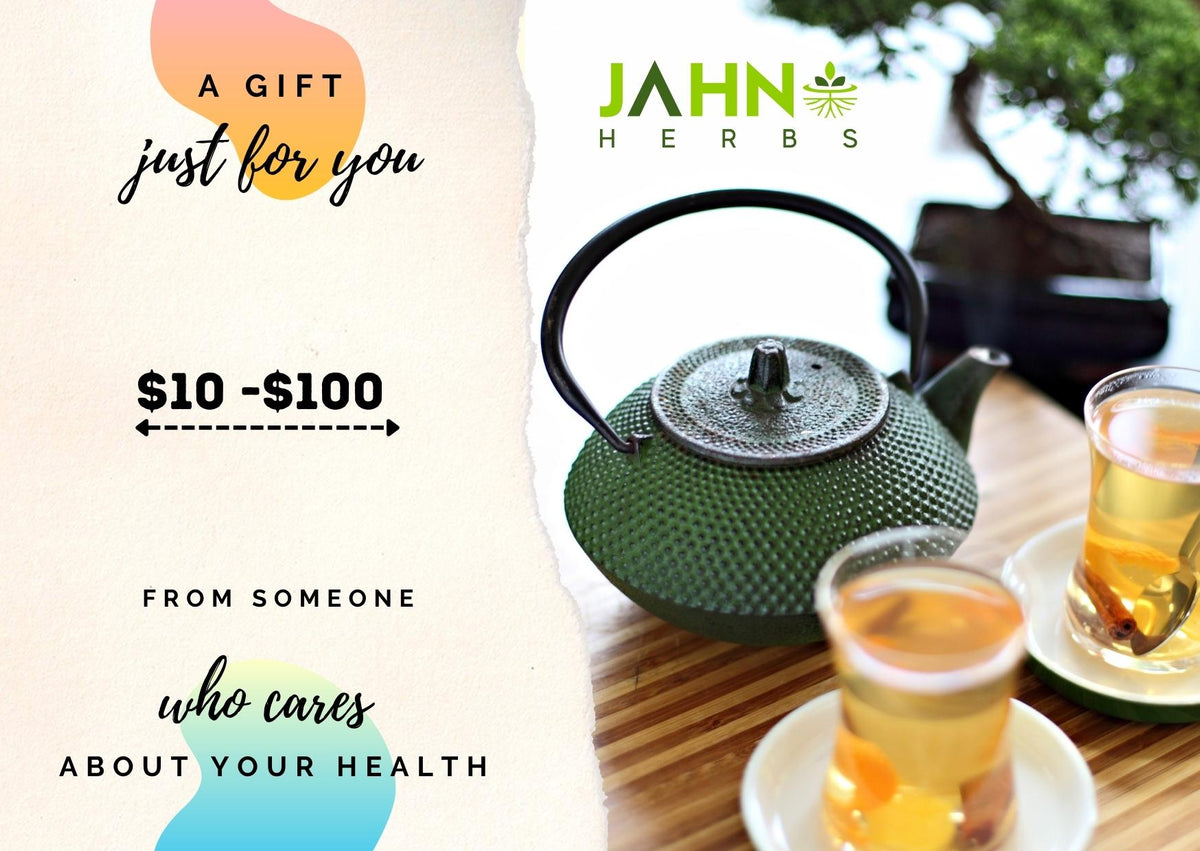 A Healthy Gift Card – Jahno Herbs